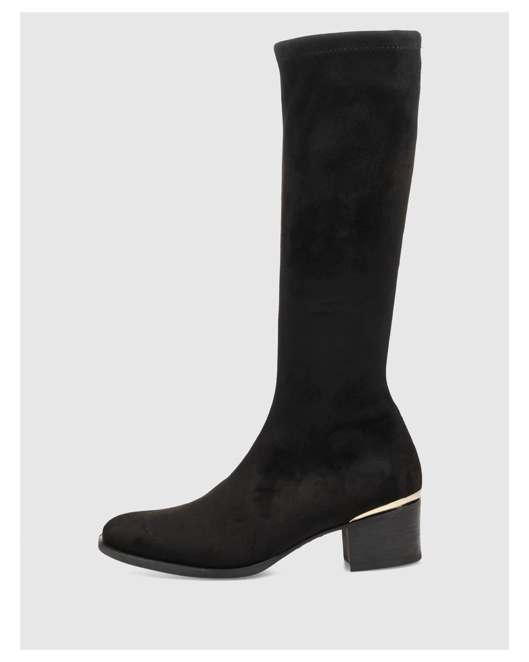 Bota Miss Elastic Rossi 77411 Negro | Kamomeshop.es