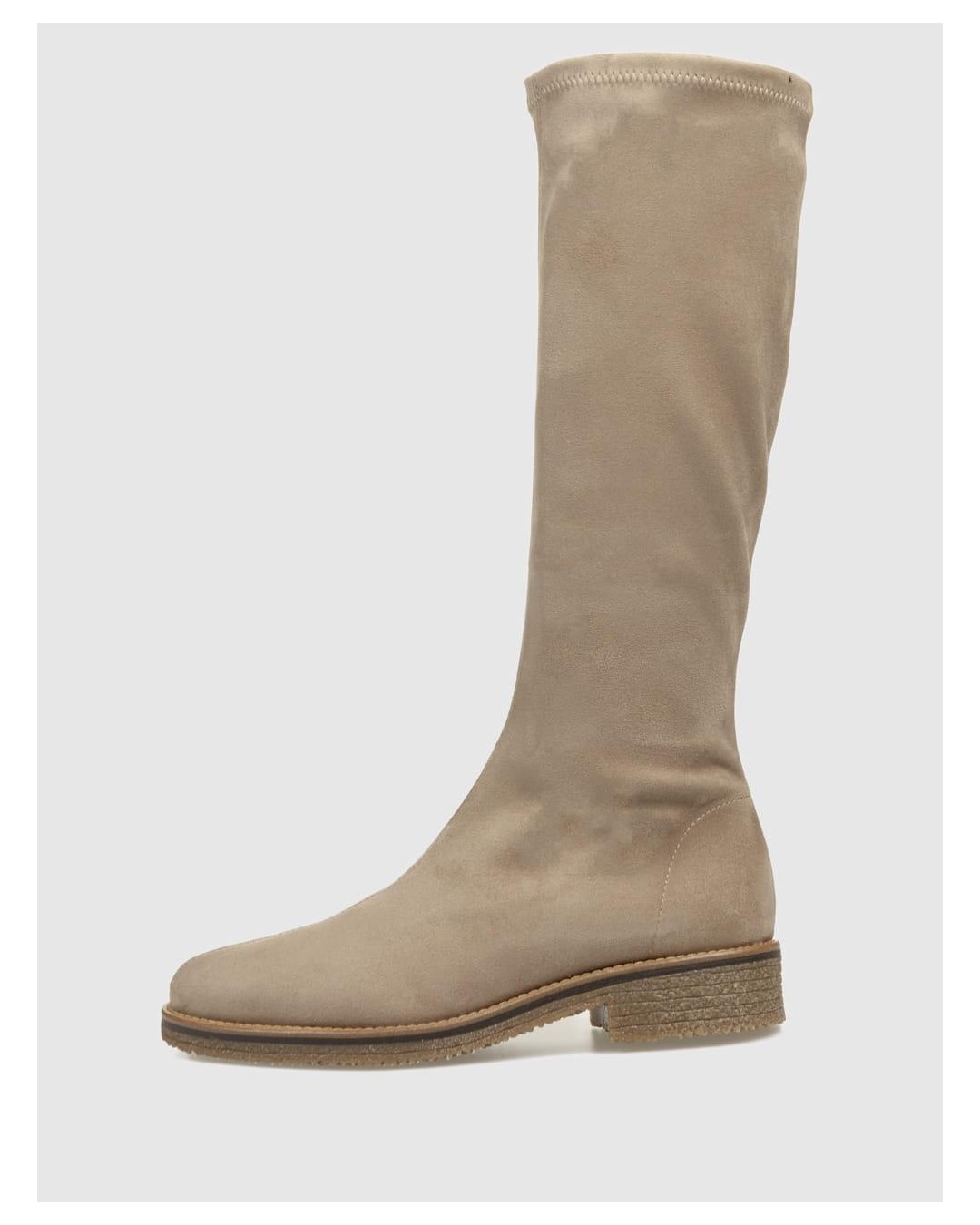 Bota Miss Elastic Menorca 77101 Beig | Kamomeshop.es
