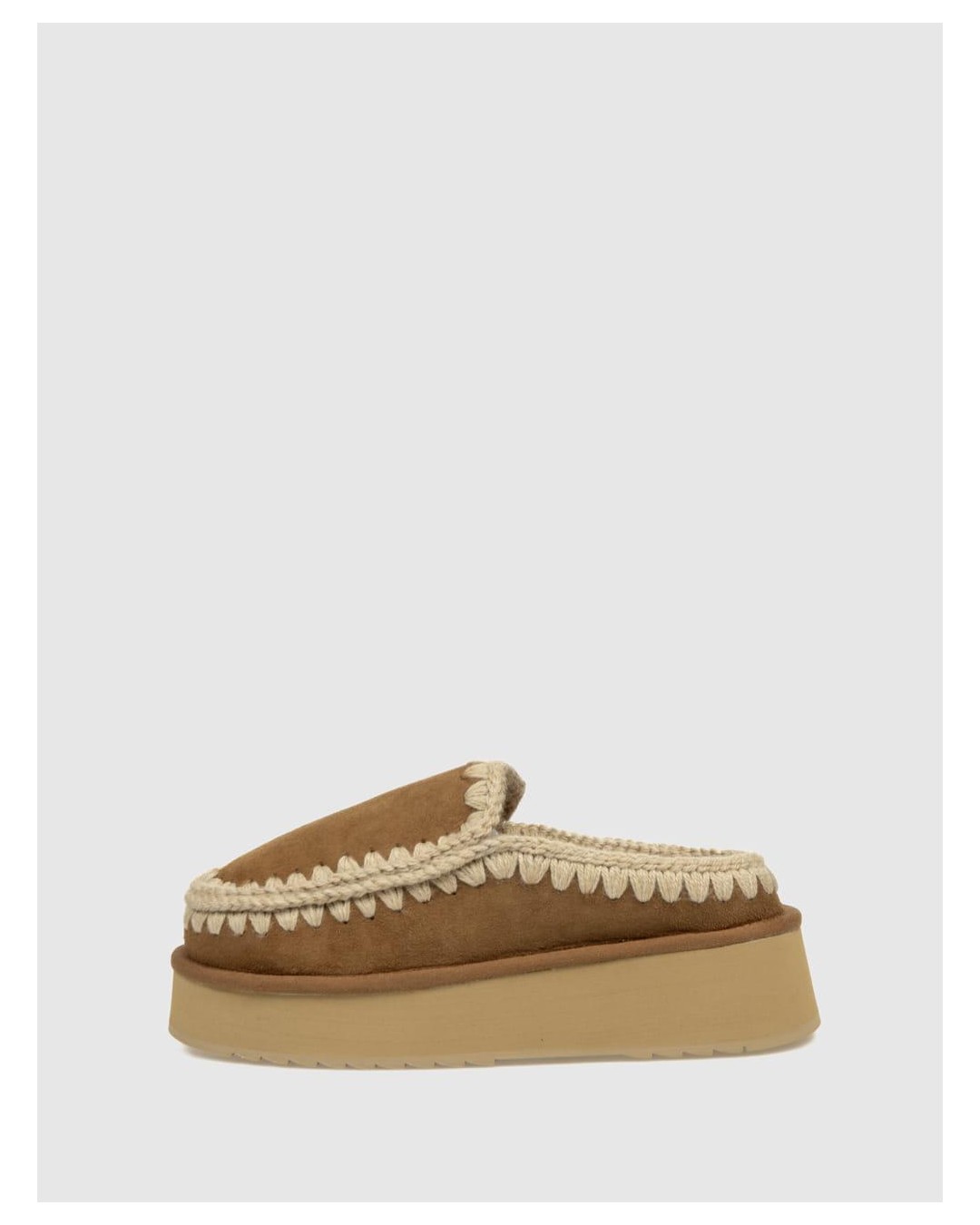 Zueco Mou Clog Eskimo Platform Cuero | Kamomeshop.es